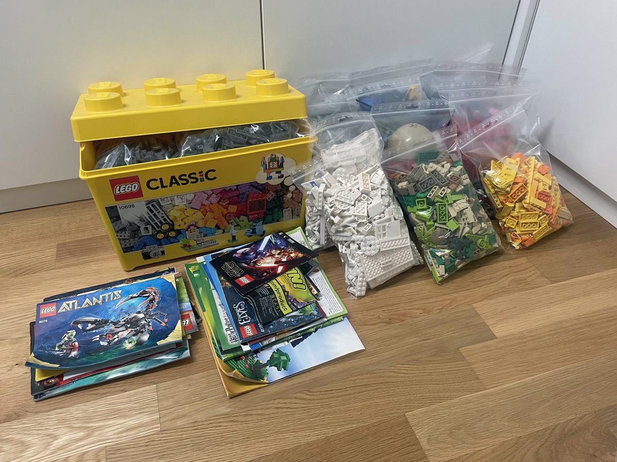 LEGO kockice lot 9kg