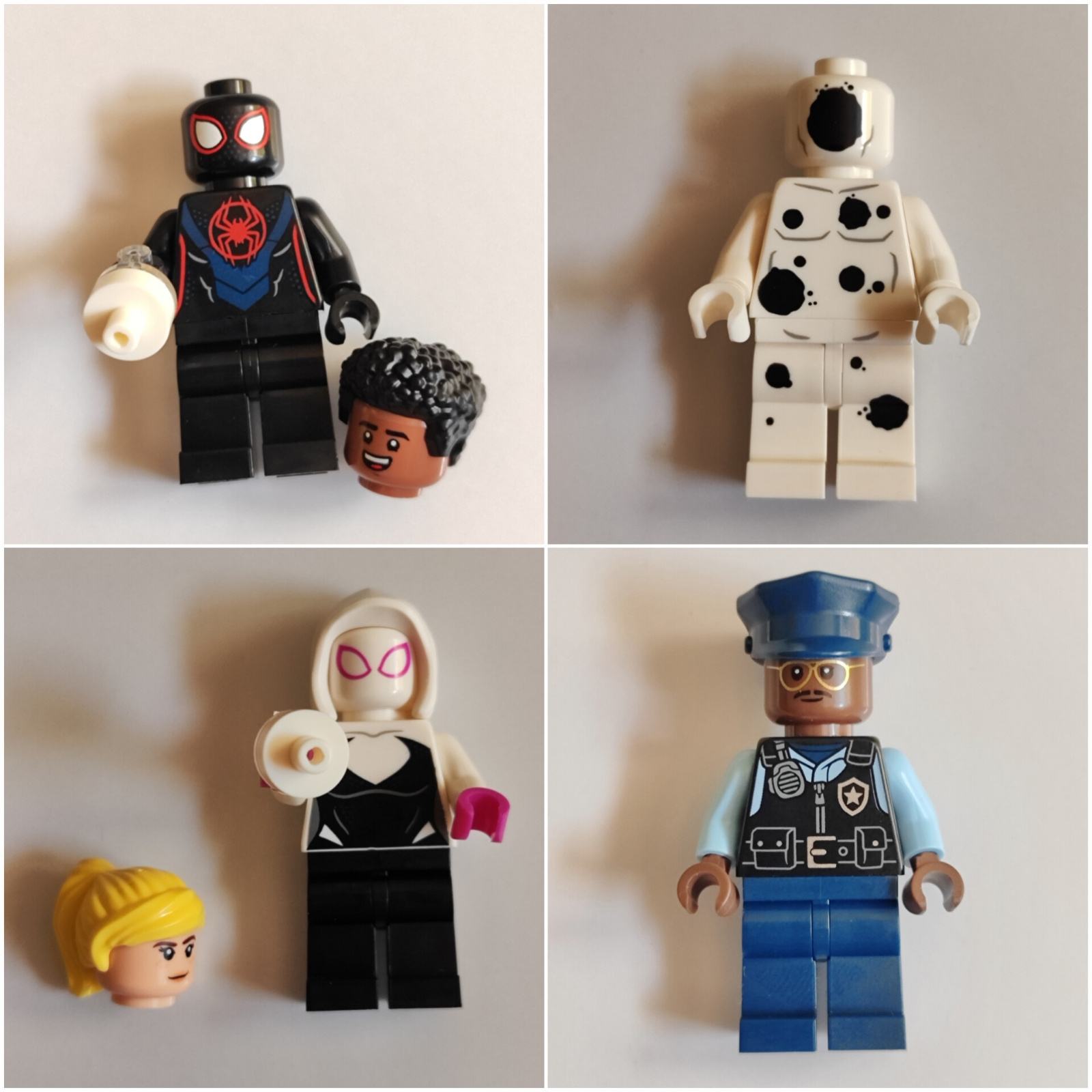 Komplet od 4 Lego Marvel minifigure iz seta 76311