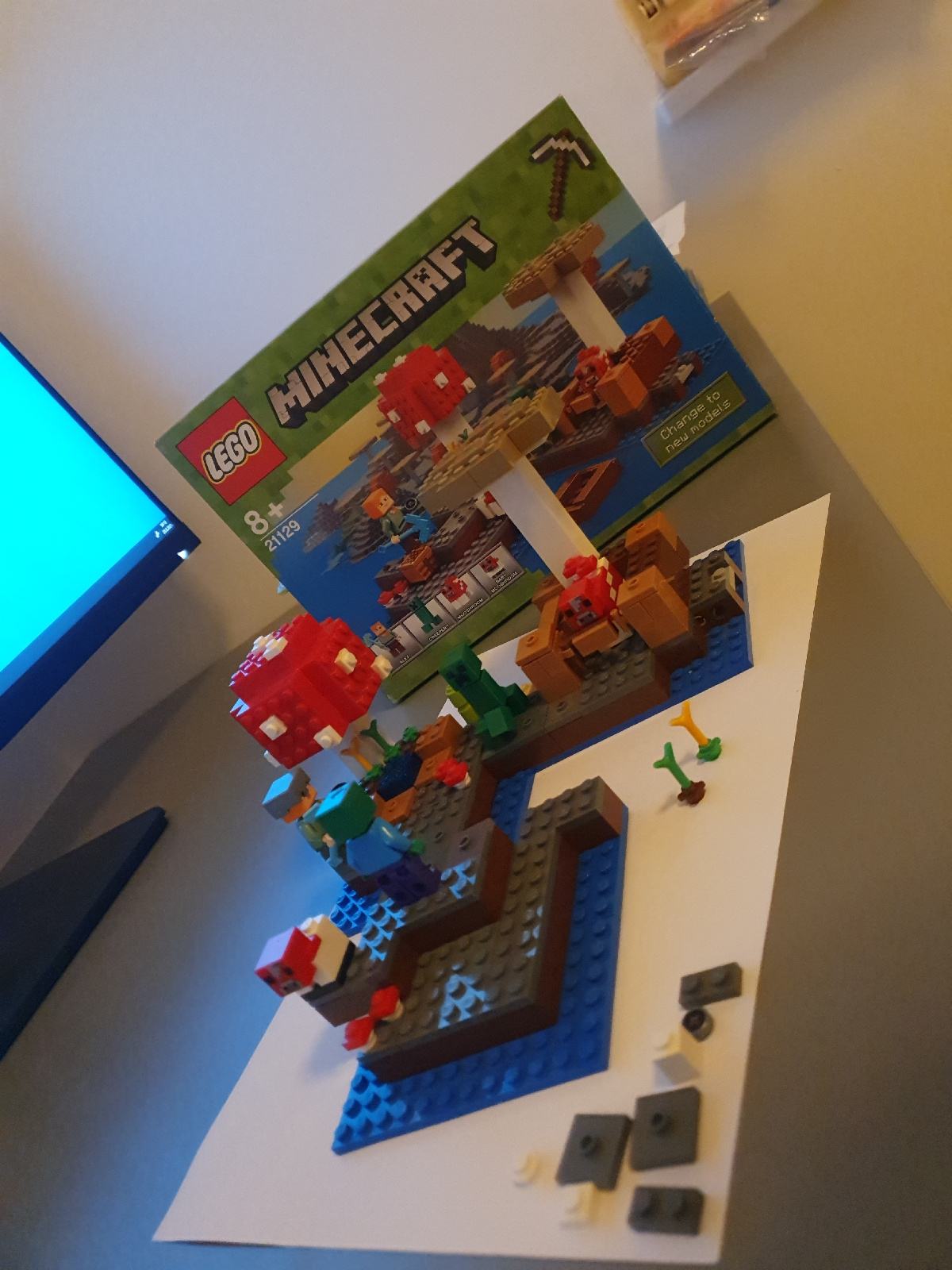 lego minecraft 21129 Otok gljiva
