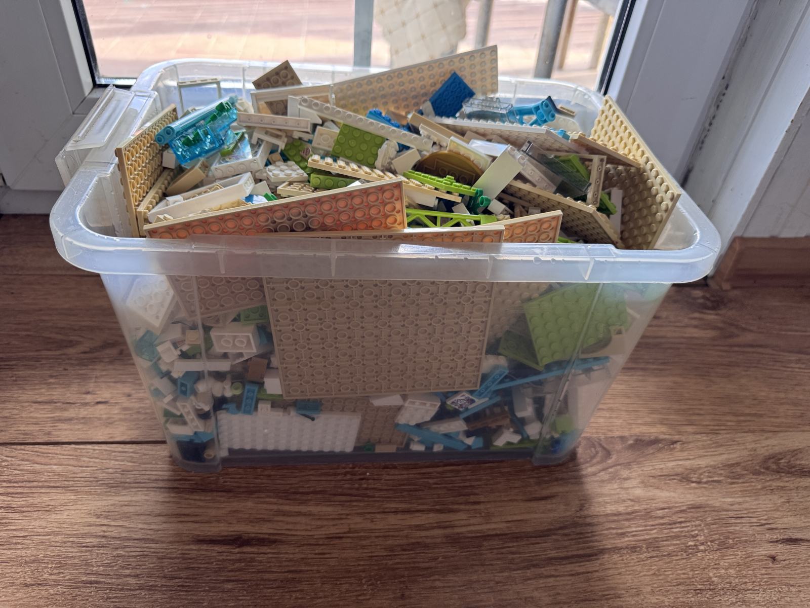 LEGO Mini Kockice 5kg White Edition