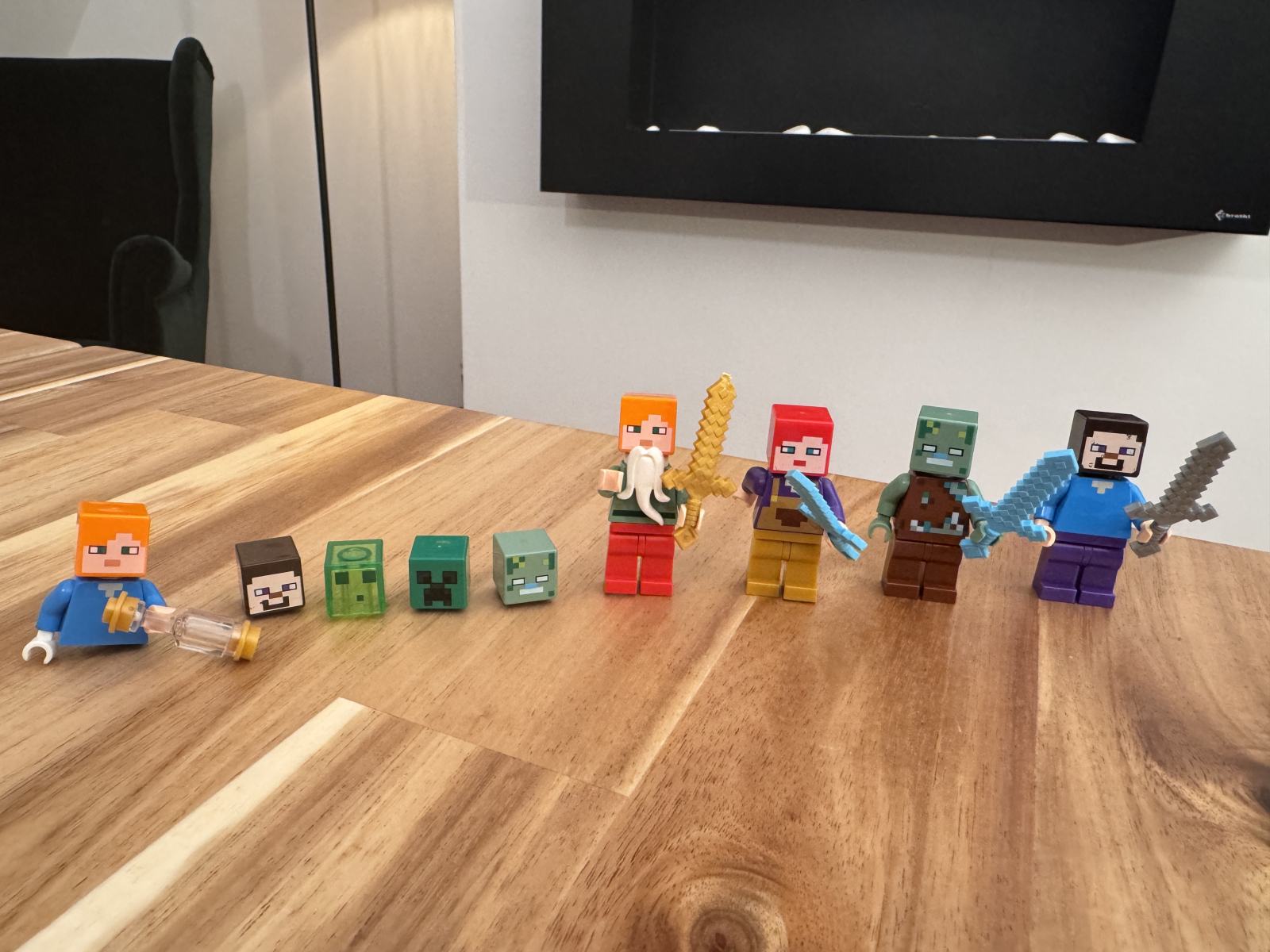 LEGO Mini Minecraft Figurice Komplet 4 kom x