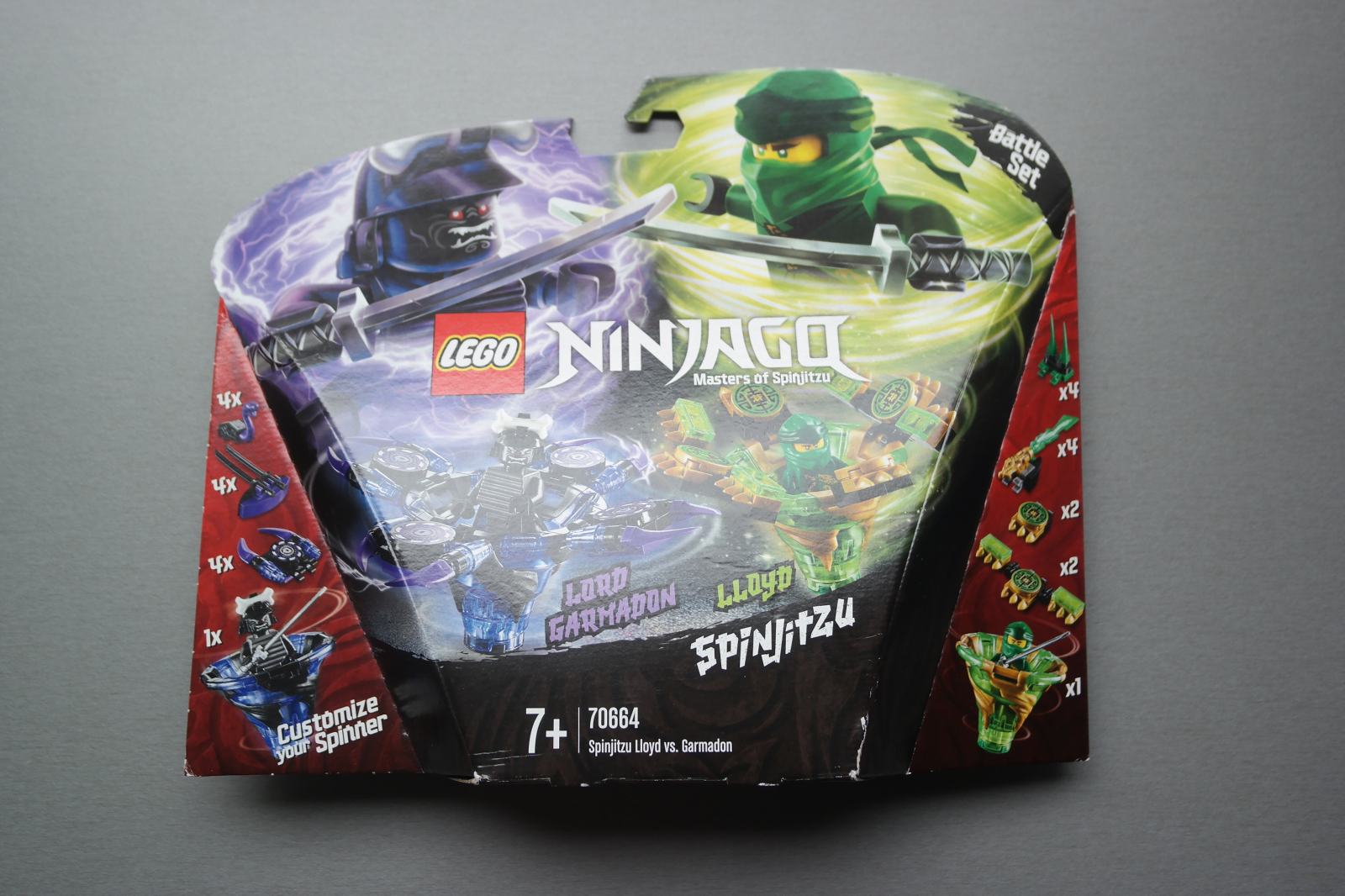 Lego Ninjago 70664 Spinjitzu Lloyd vs. Garmadon