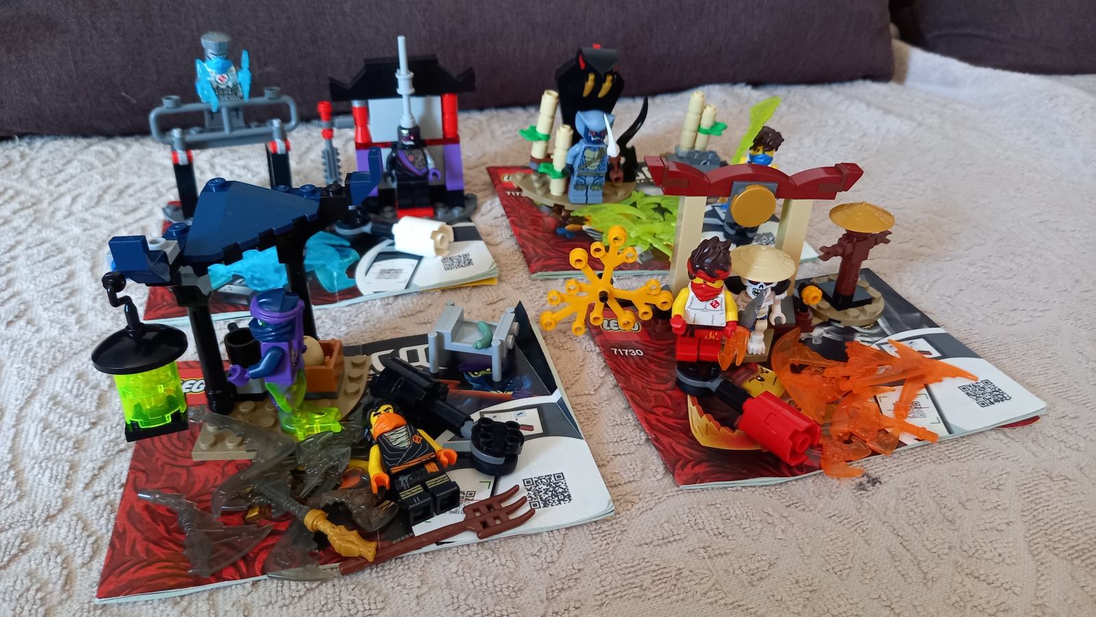 LEGO Ninjago 71730, 71731, 71732, 71733