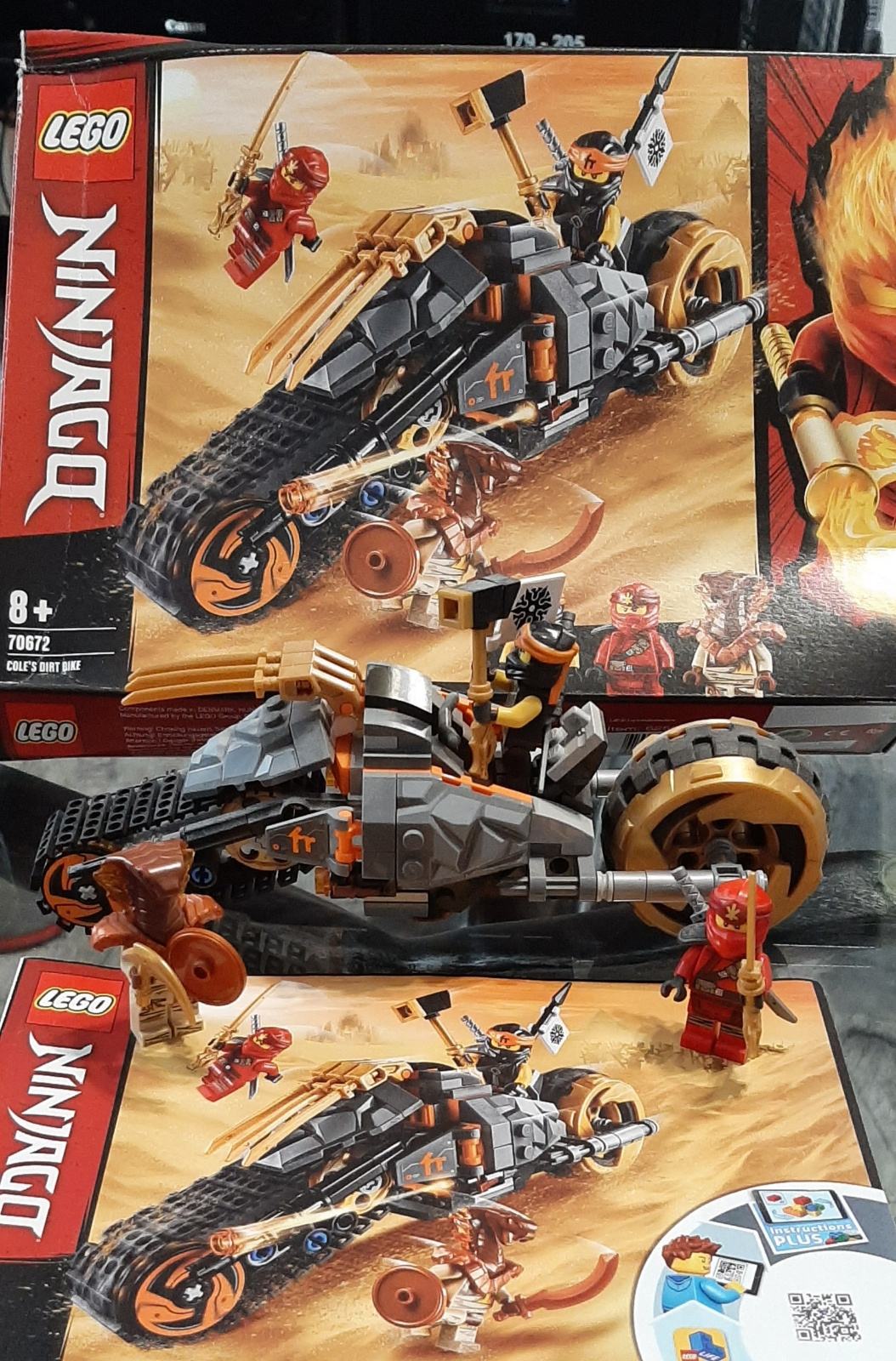 LEGO Ninjago Coles Dirt Bike 70672