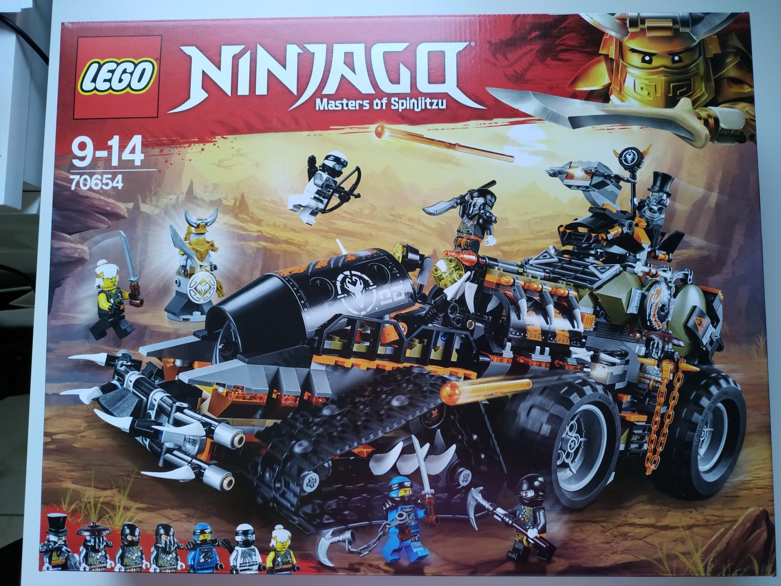 Lego Ninjago Dieselnaut 70654 - NOVO