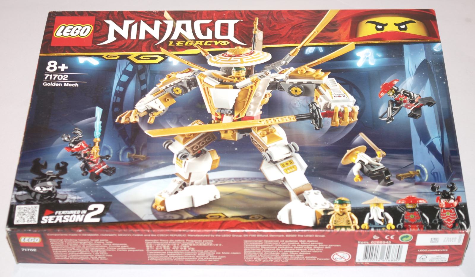 Lego Ninjago set 71702 Golden Mech.