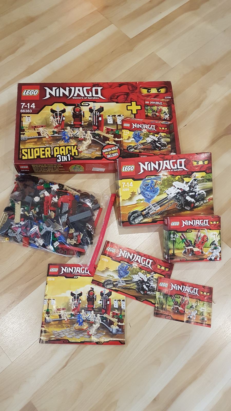 LEGO NINJAGO - SUPER PACK 3 IN 1