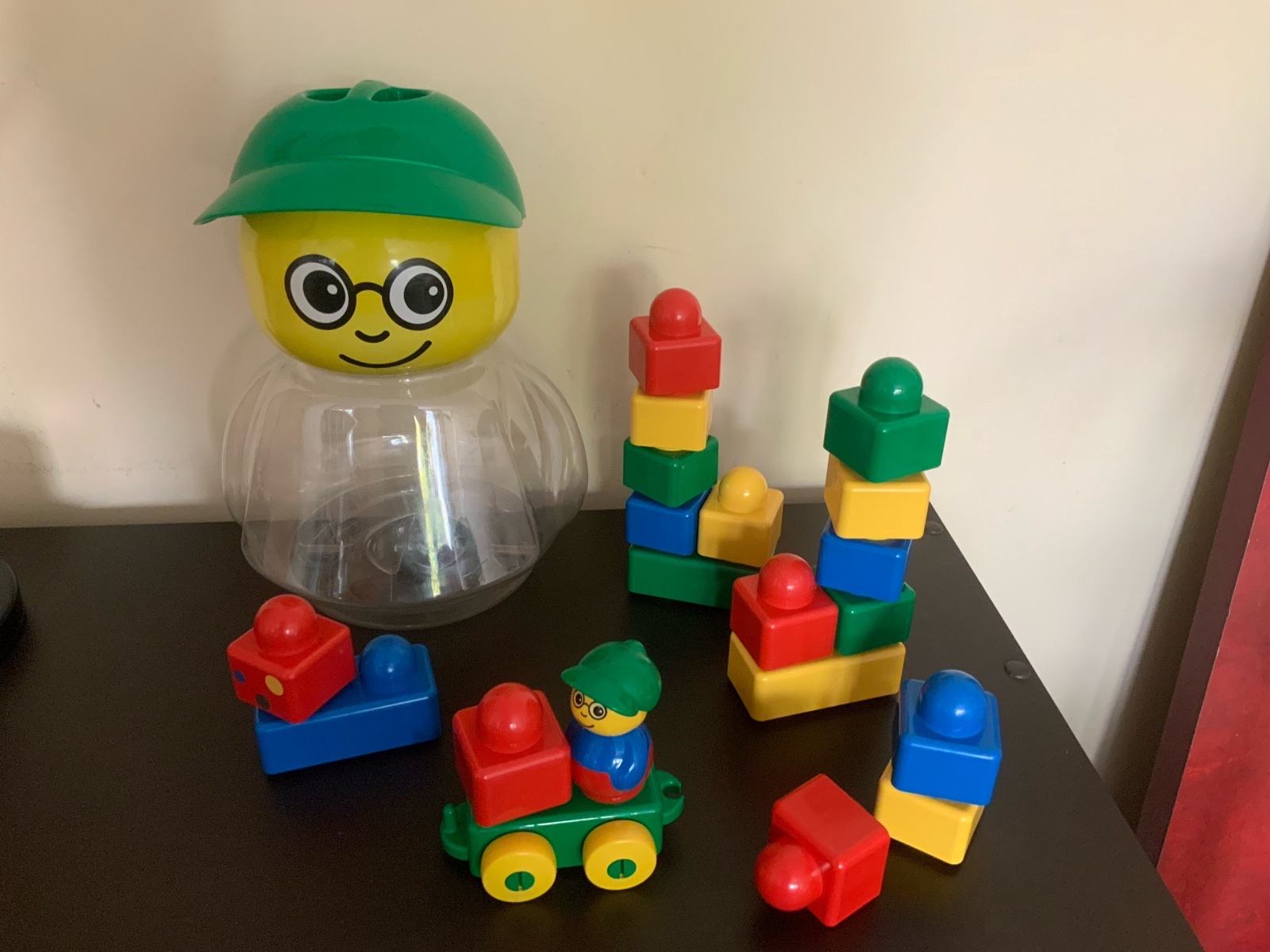 Lego primo Timmy’s Stack ‘n’ Learn set (2018) iz 1998.