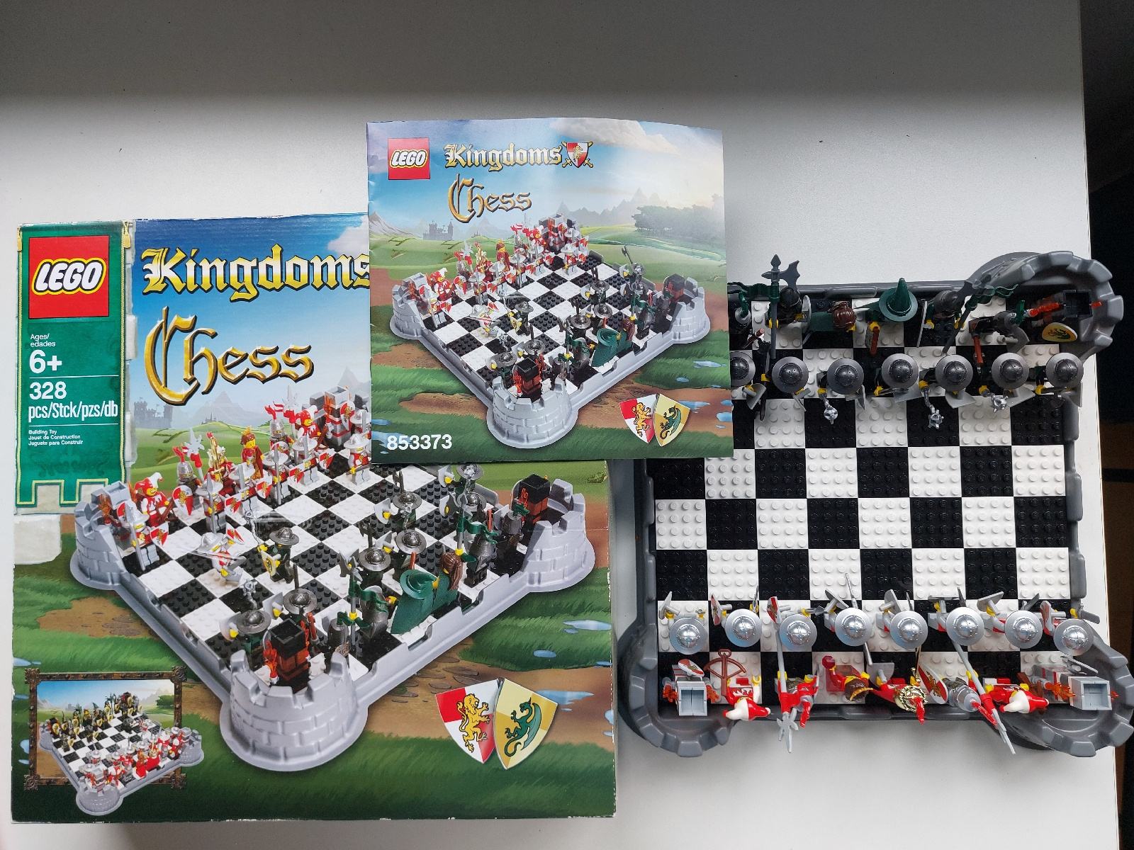 Lego Šah, Kingdoms Chess Set 853373 Insuc