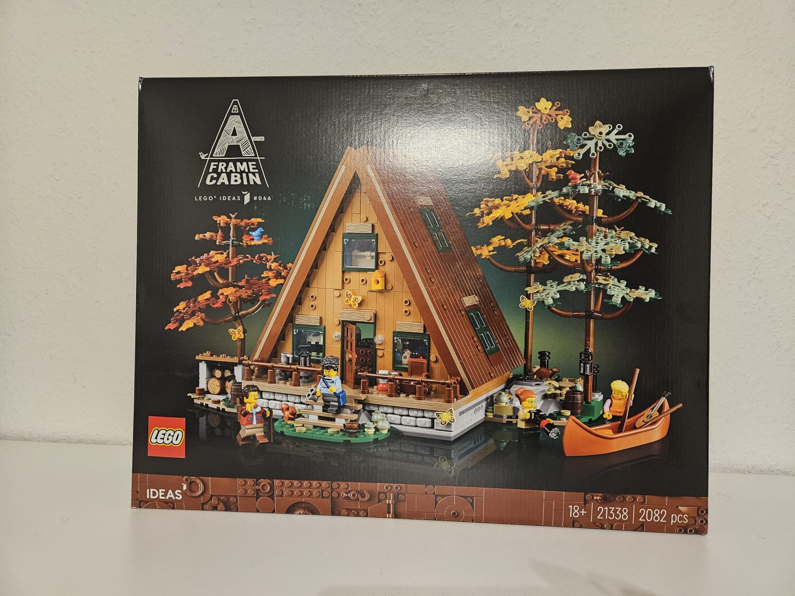 Lego set A-Frame Cabin 21338