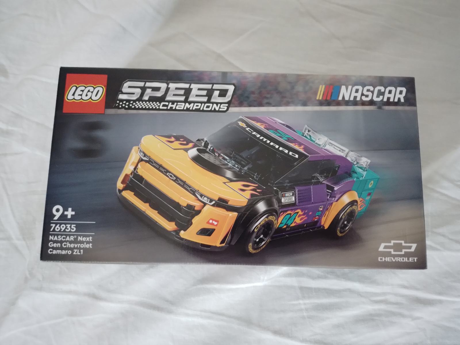 Lego Speed Champions 76935 NASCAR Next Gen Chevrolet Camaro ZL1