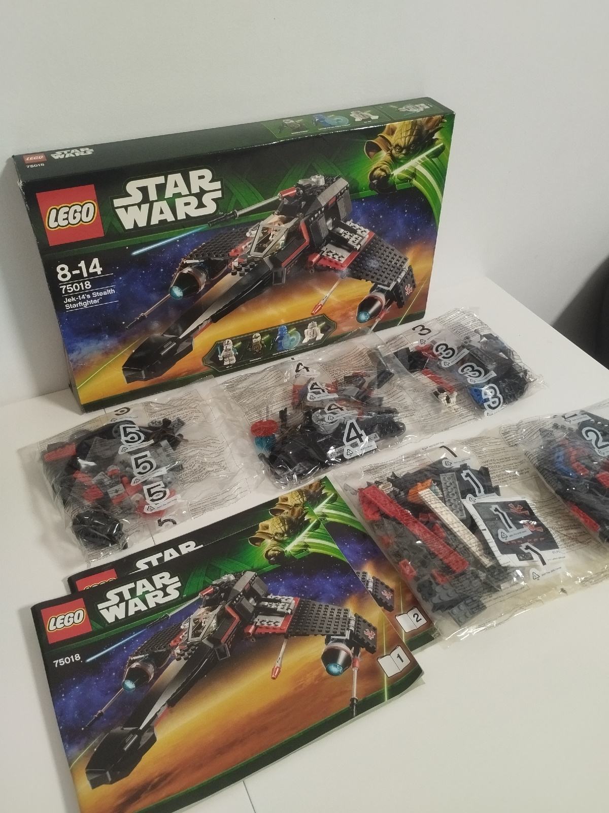 LEGO Star Wars Jek-14 stealth starfighter (75018) 2013
