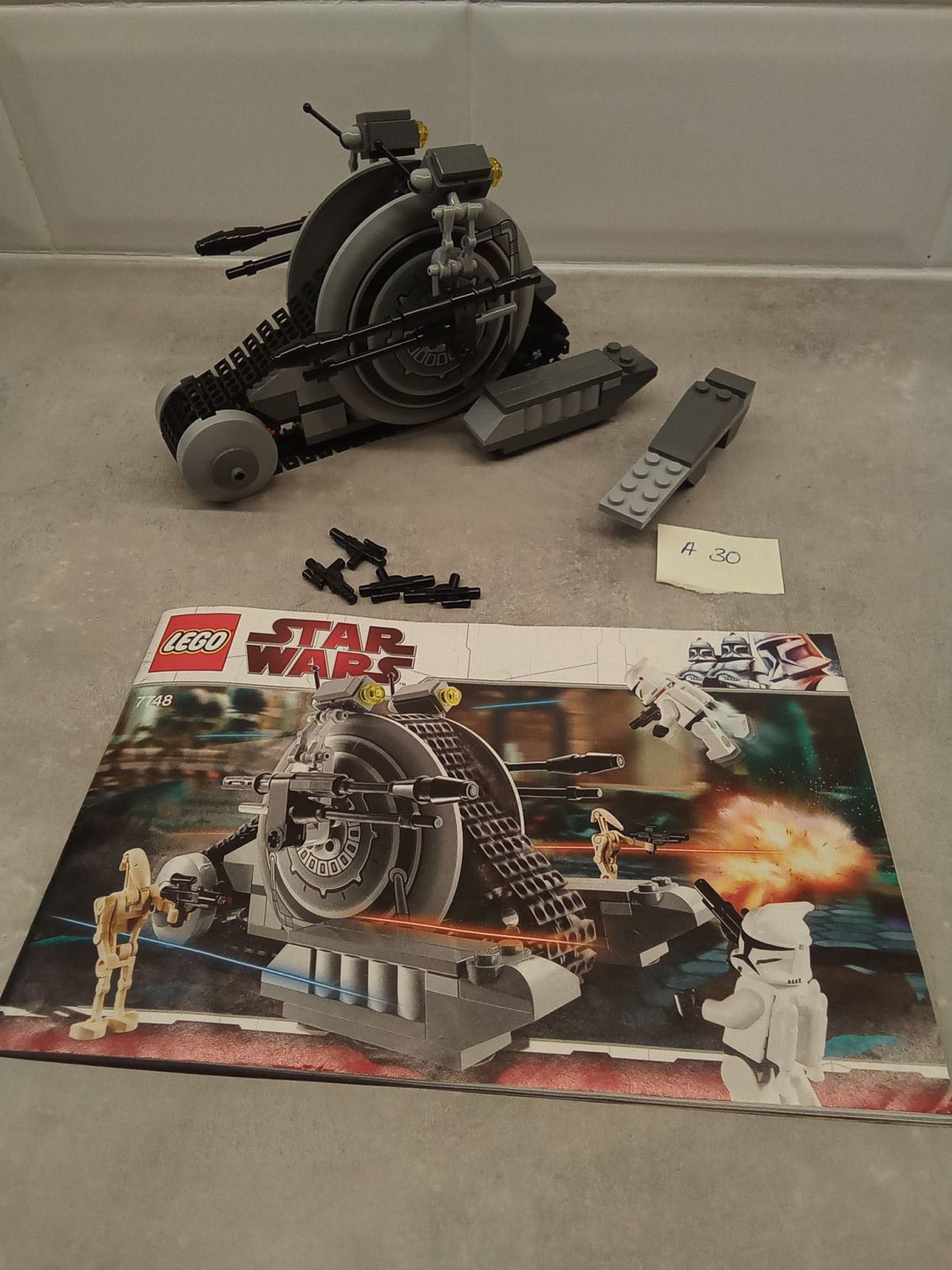 Lego SW Corporate Alliance Tank Droid 7748
