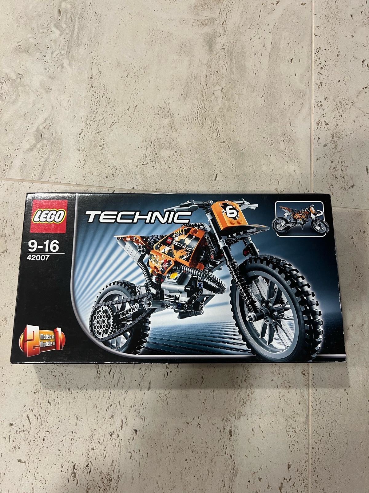 LEGO Technic 42007 Moto Cross Bike – NOVO