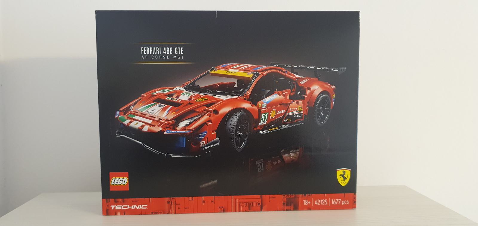 LEGO Technic 42125 Ferrari 488 GTE