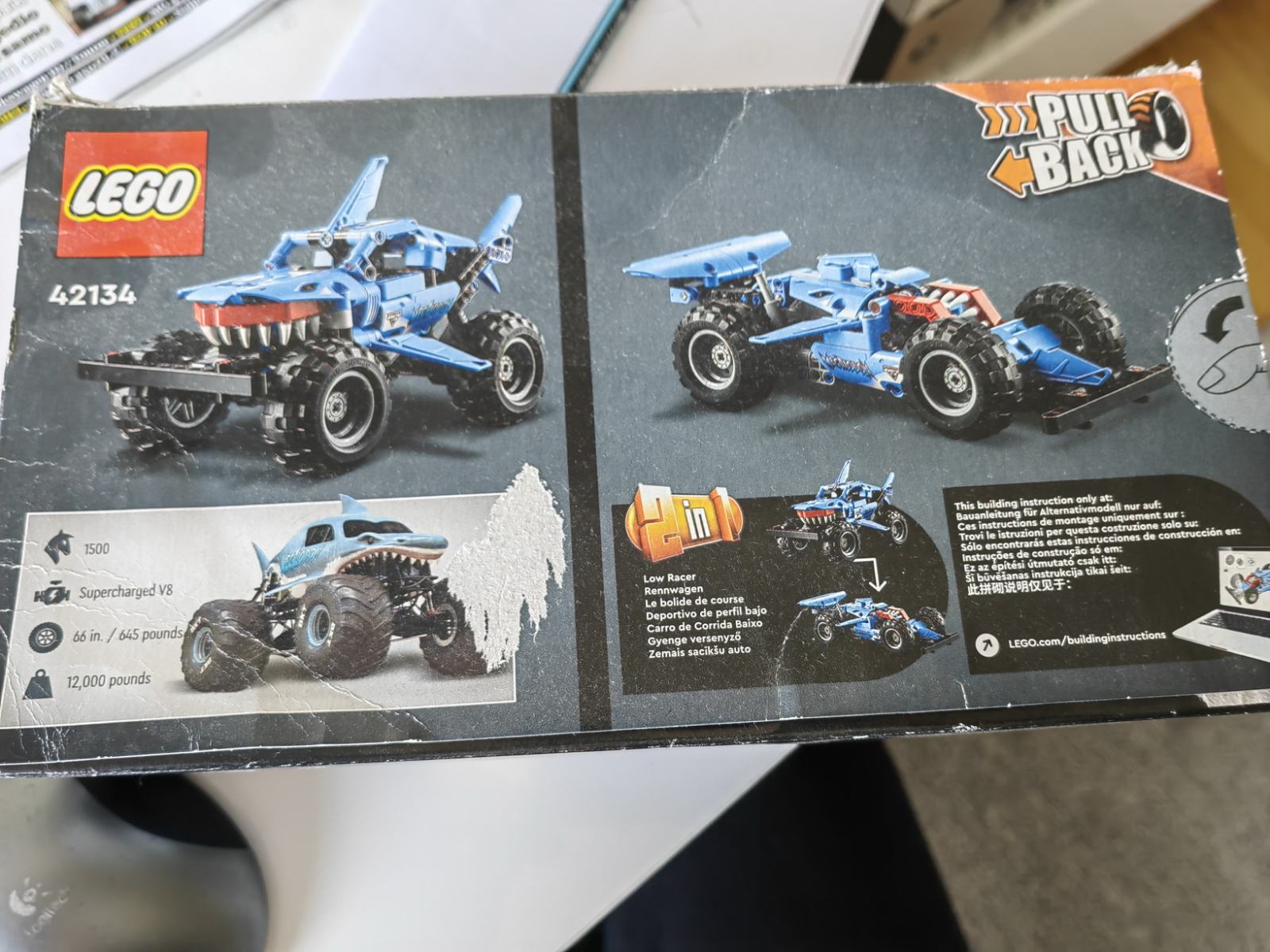 LEGO Technic 42134 Monster Jam Megalodon