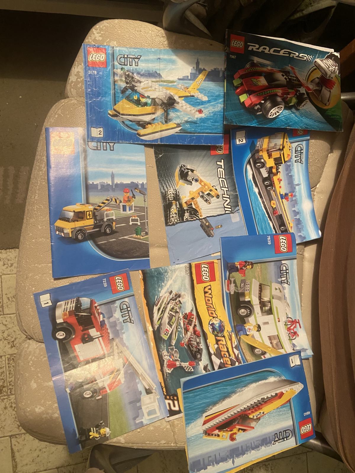 Lego upute za slaganje