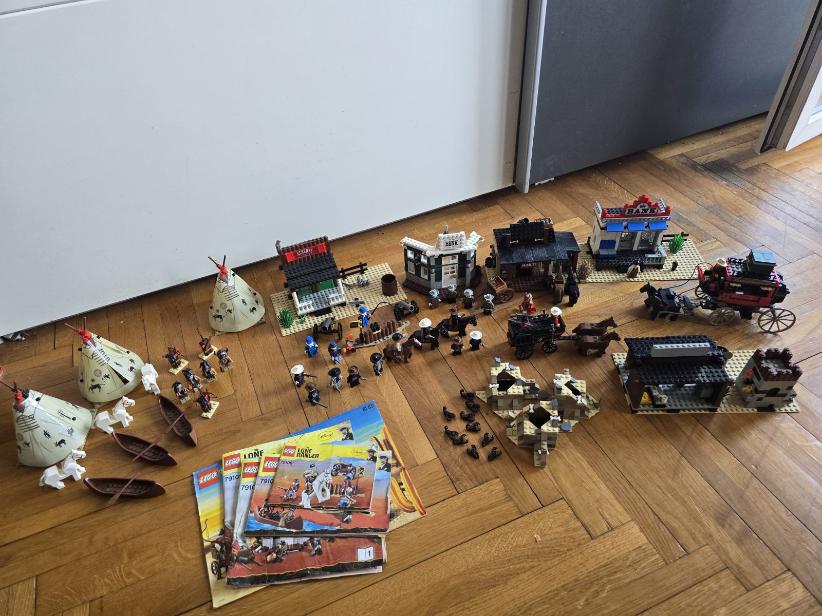 Lego Western veliki lot(System i Lone Ranger), kombinacija vise setova