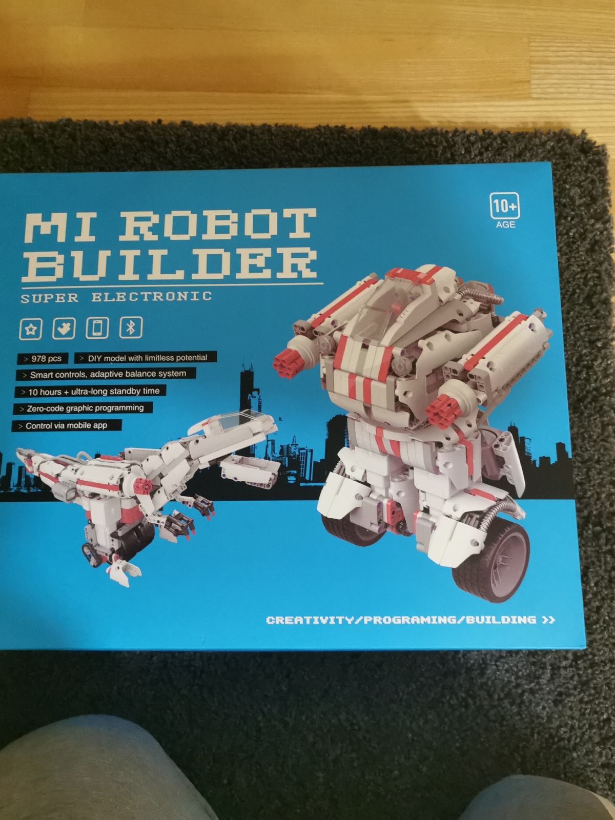 Mi robot builder lego set