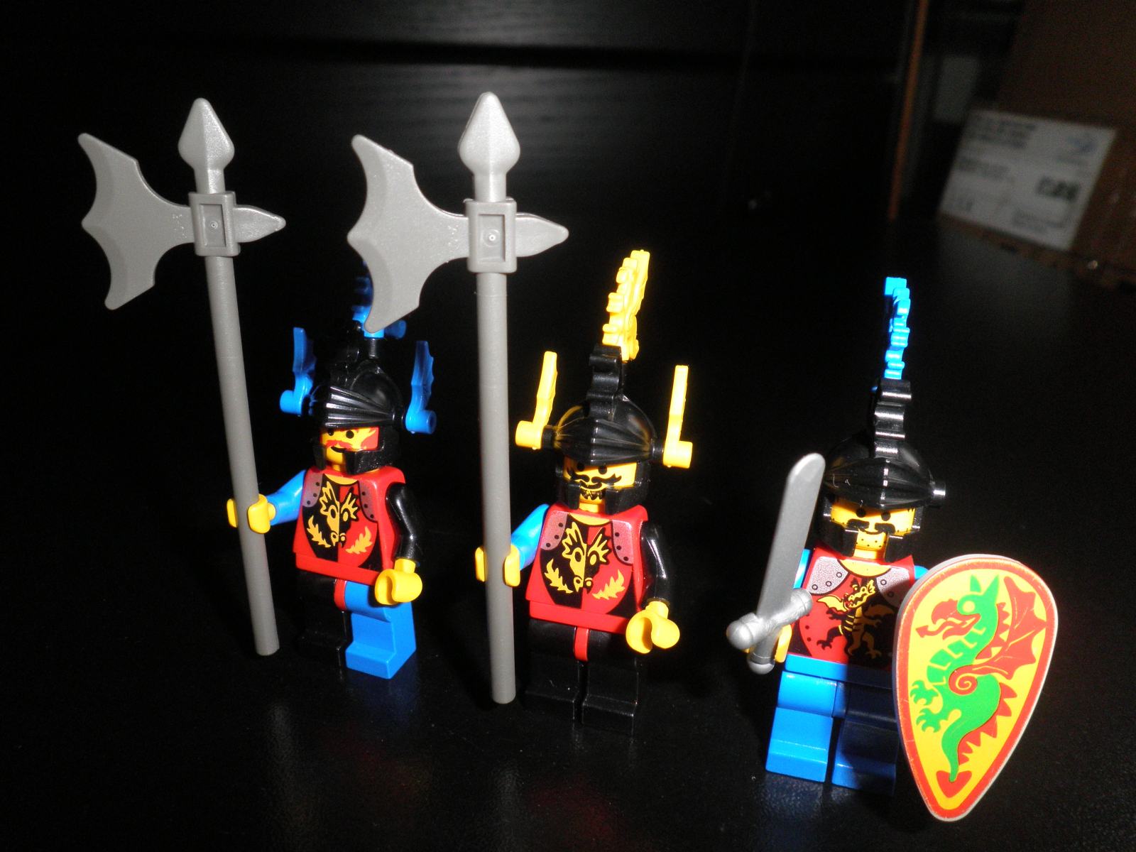 ORIGINAL LEGO FIGURE-DRAGON KNIGHTS-LEGO CASTLE-VITEZ