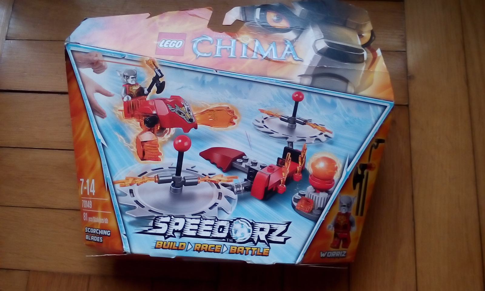 Set LEGO kocke Lego Chima - Scorching blades (70149)