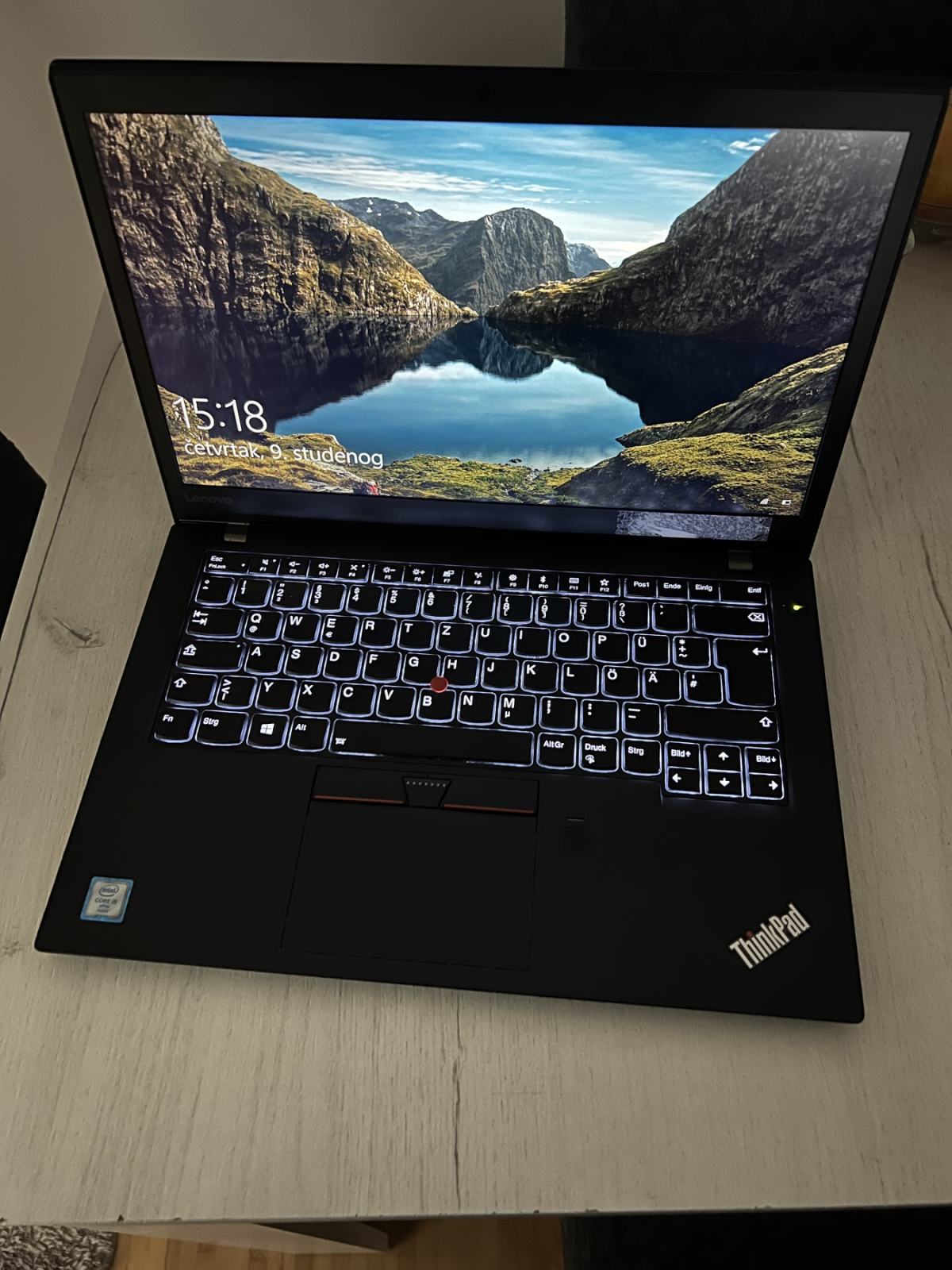 Lenovo ThinkPad T470s i5-6300u 256GB M2 SSD, 8GB DDR4, TOUCHSCREEN!!!