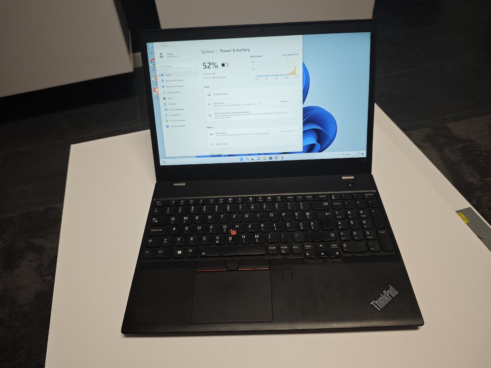 Lenovo Thinkpad T580 (15.6 FHD,i5-8350u,8GB,SSD 240 GB,WIN 11)