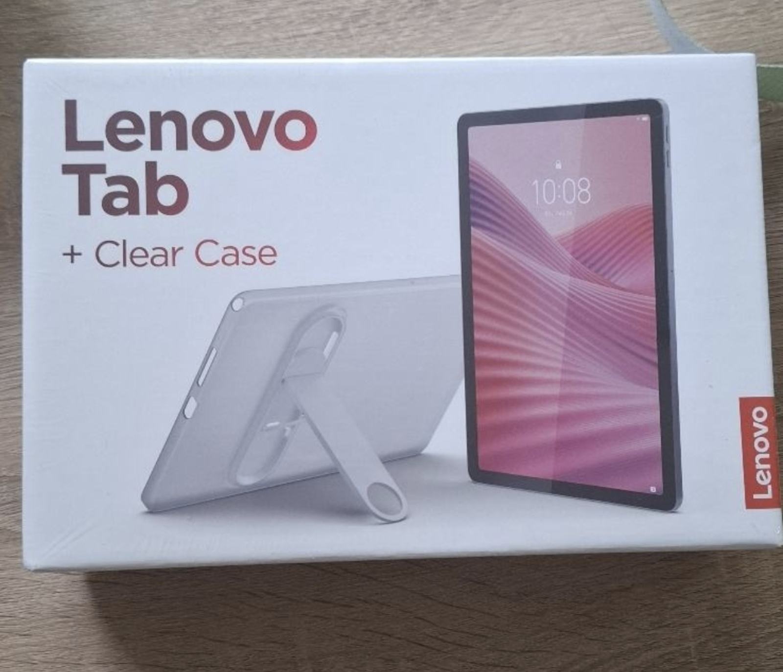 LENOVO TABLET 64GB 4G + CLEAR CASE, NOVO!