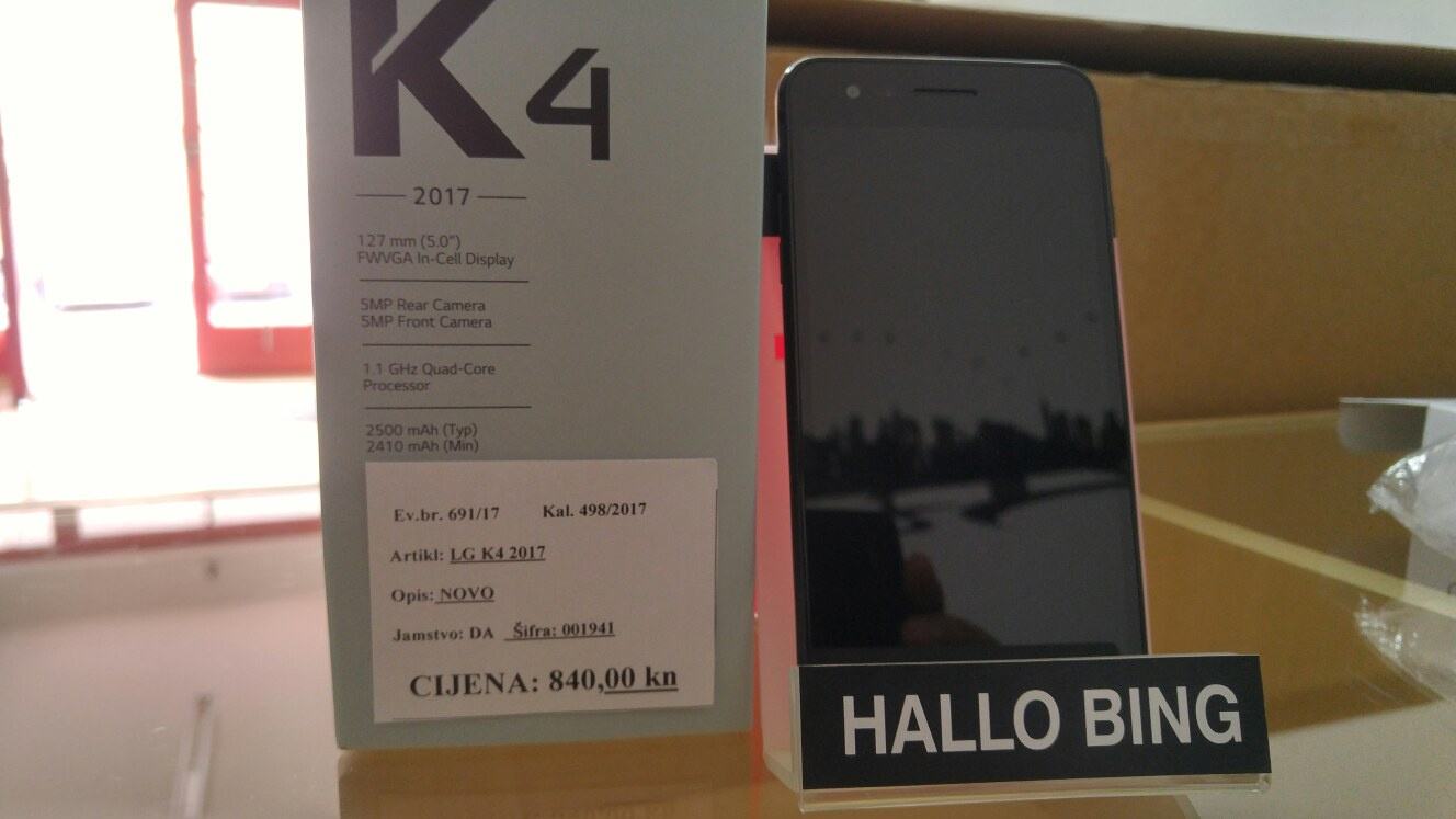 LG K4 2017