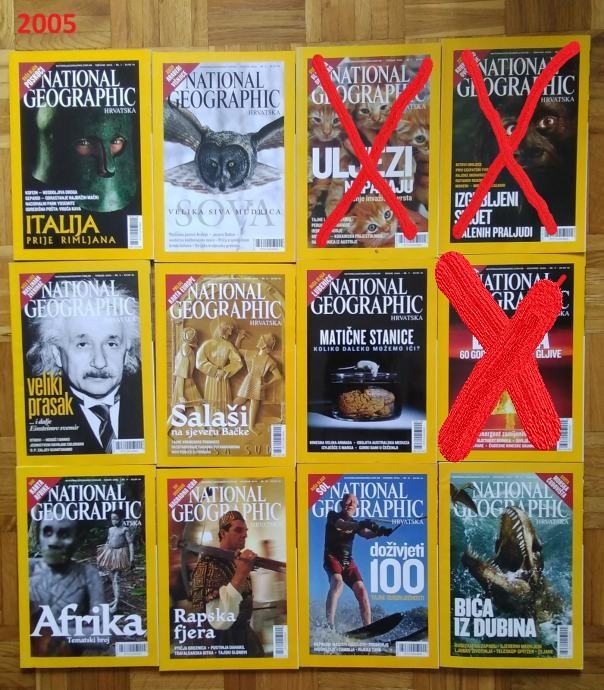 National geographic magazine HR 2005