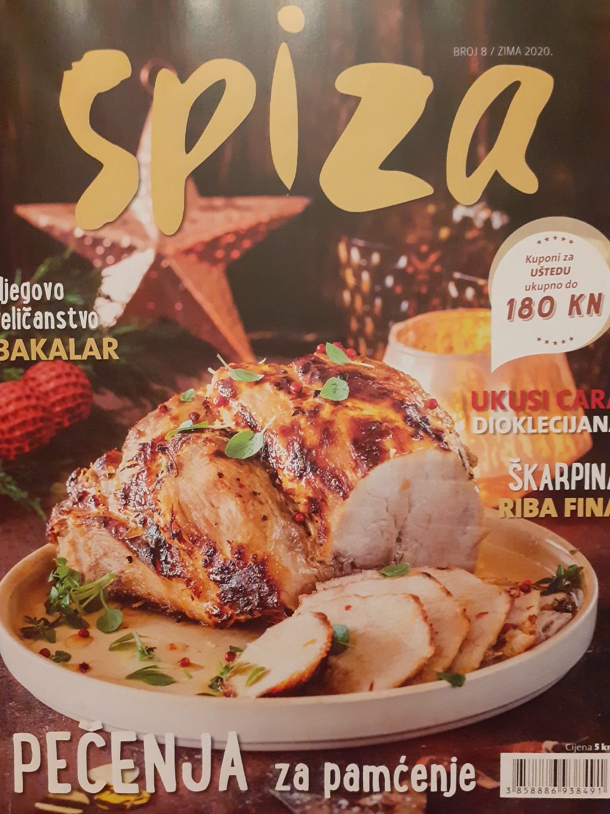 Spiza zima 2020. 1 euro