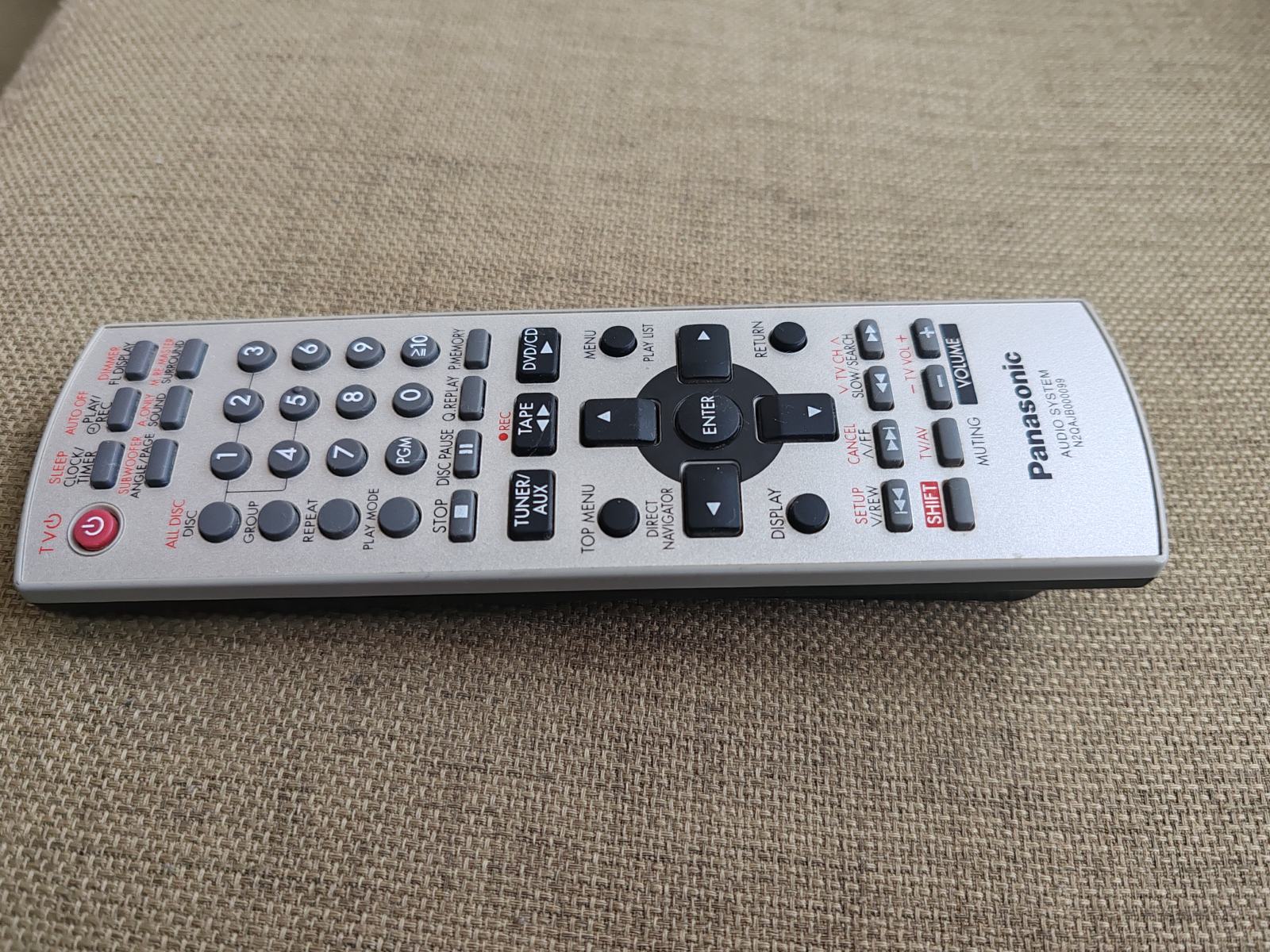 Daljinski upravljač Panasonic N2QAJB000099