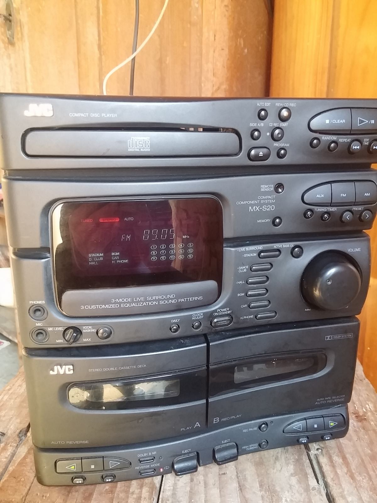 jvc mx-s20 vrhunska linija iz 90ih