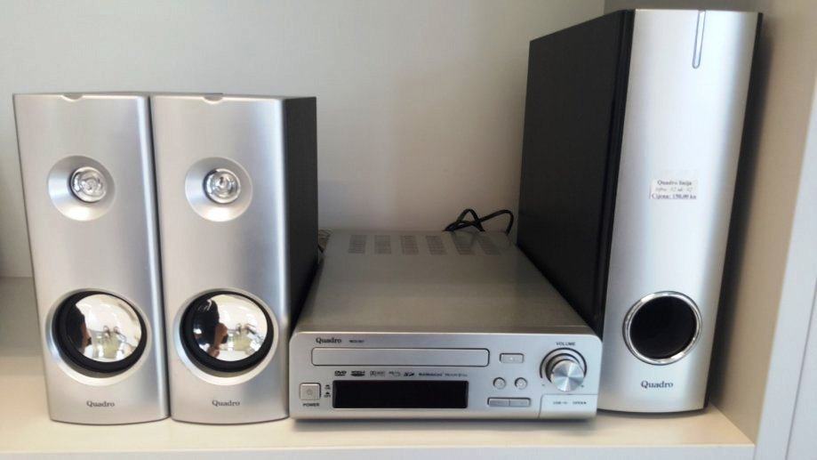 MUZIČKA LINIJA QUADRO MCD-507 (DVD, CD, USB, MMC, MP3)