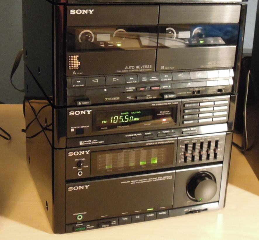 MUZIČKA LINIJA SONY MHC-3000