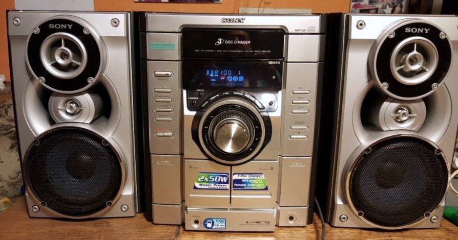 MUZIČKA LINIJA SONY MHC-RG170 SA DALJINSKIM I ZVUČNICIMA