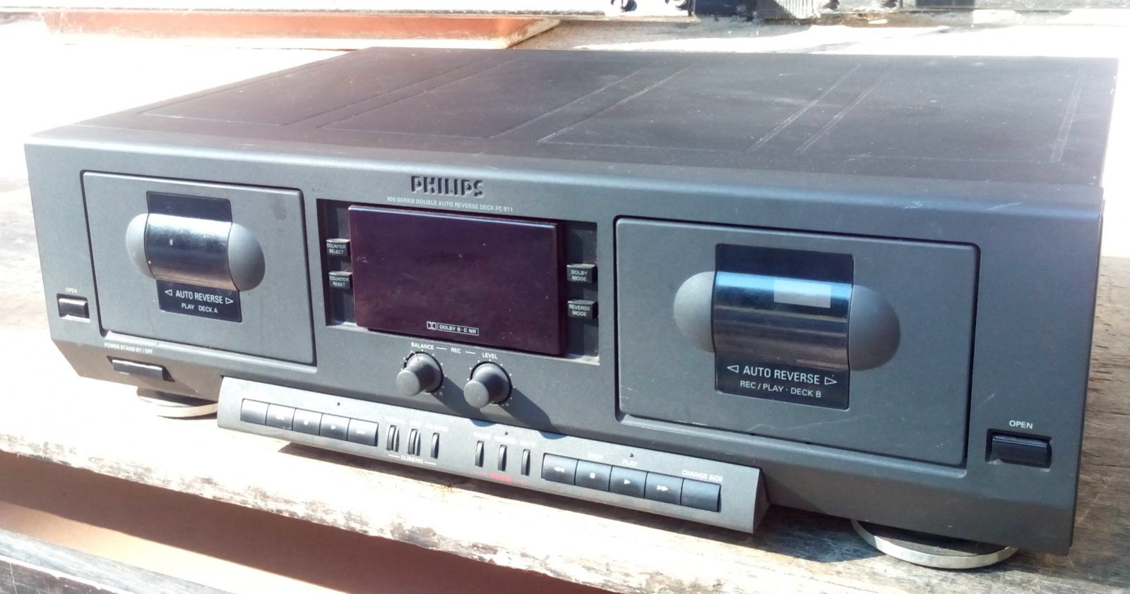 Philips FC911/00S HiFi Double Deck Cassette Recorder - Zabok