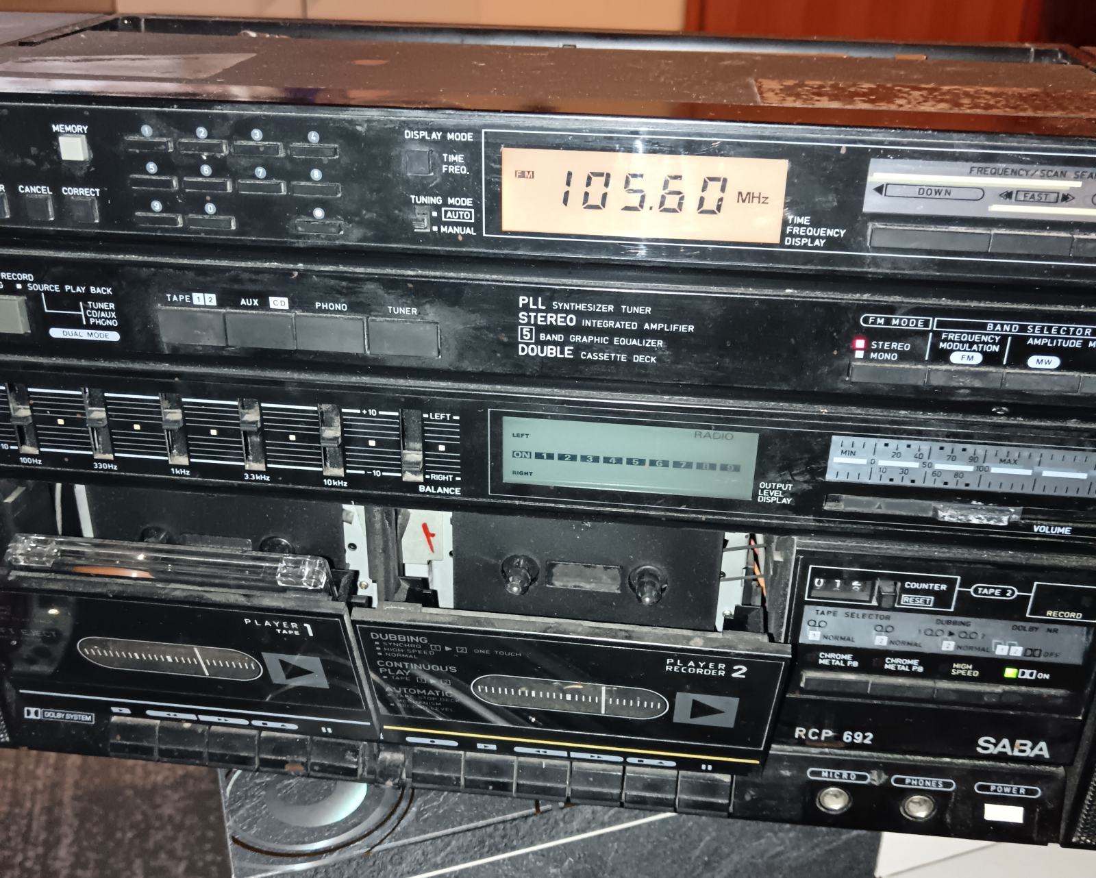 SABA-Radio kasetofon