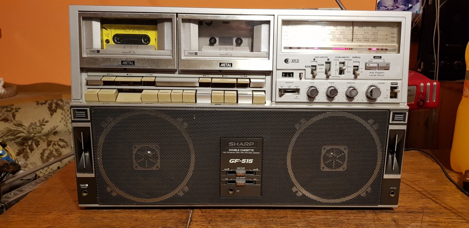 Sharp boombox gf-515