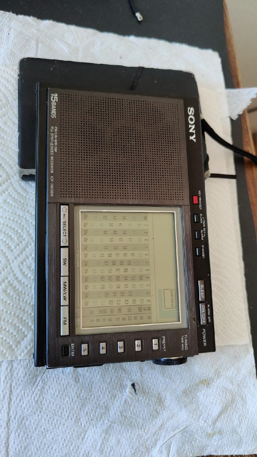 Sony ICF-7600DA
