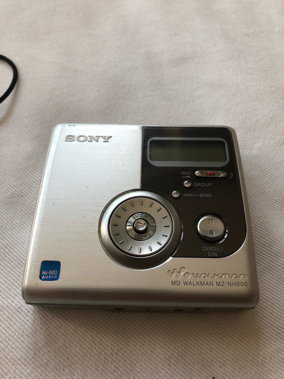 Sony minidisc Walkman MZ-NH900 sa stereo mikrofonom