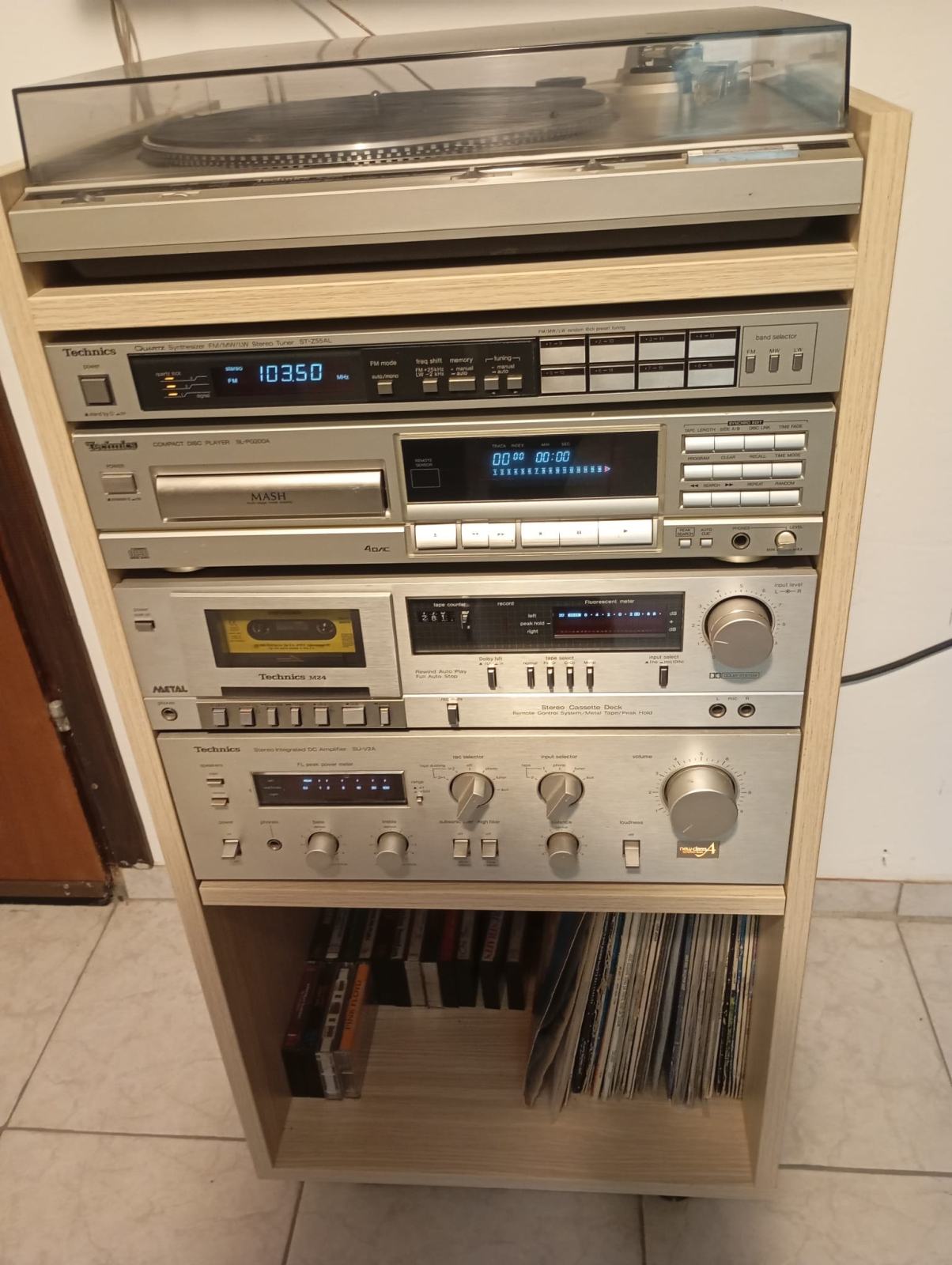 Technics 80 - kompletirana linija s ormarićem