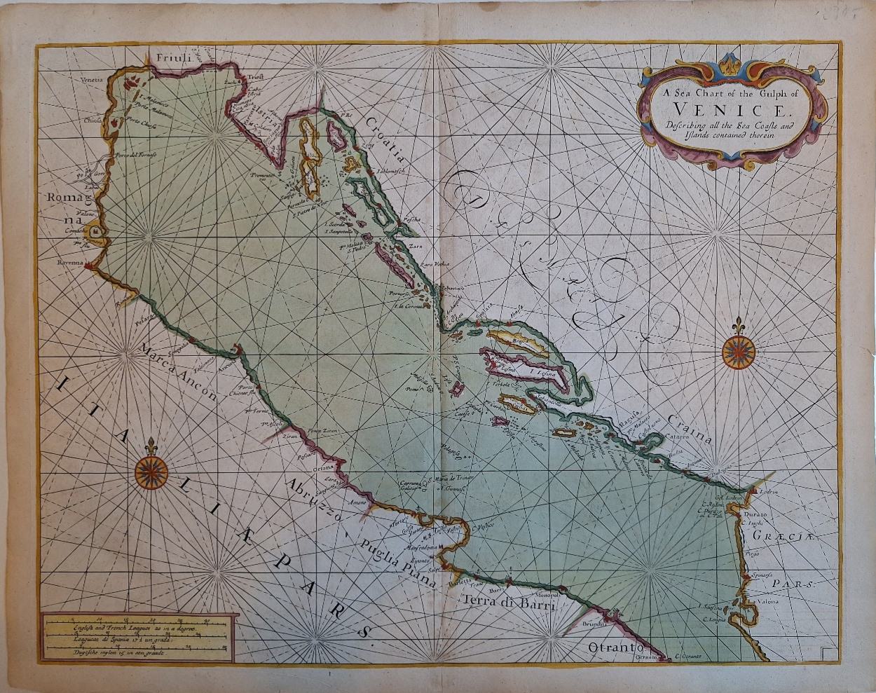A Sea Chart of the Gulf of Venice