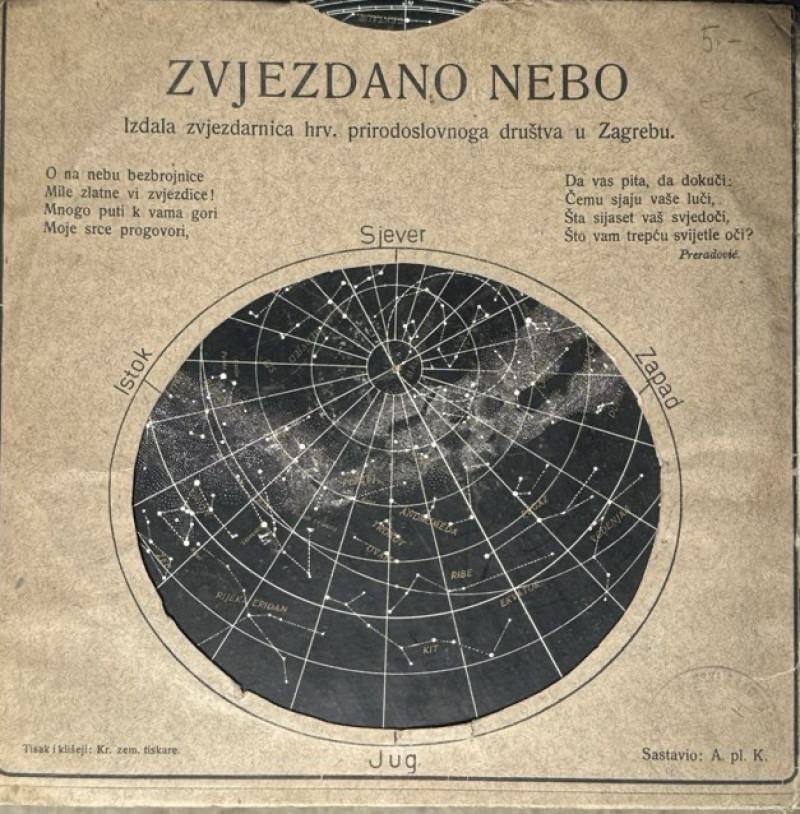 Adam pl. Kugler: Karta zvjezdanog neba