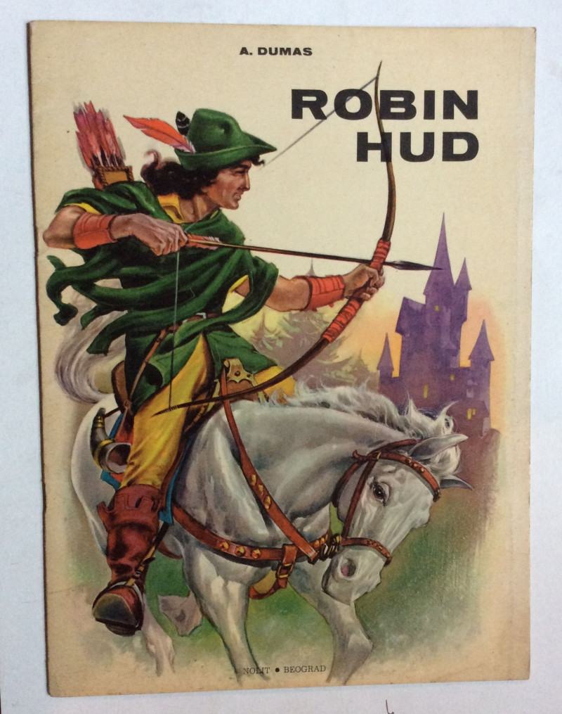 ALEXANDRE DUMAS, ROBIN HUD , SLIKOVNICA, ZAGREB, 1967