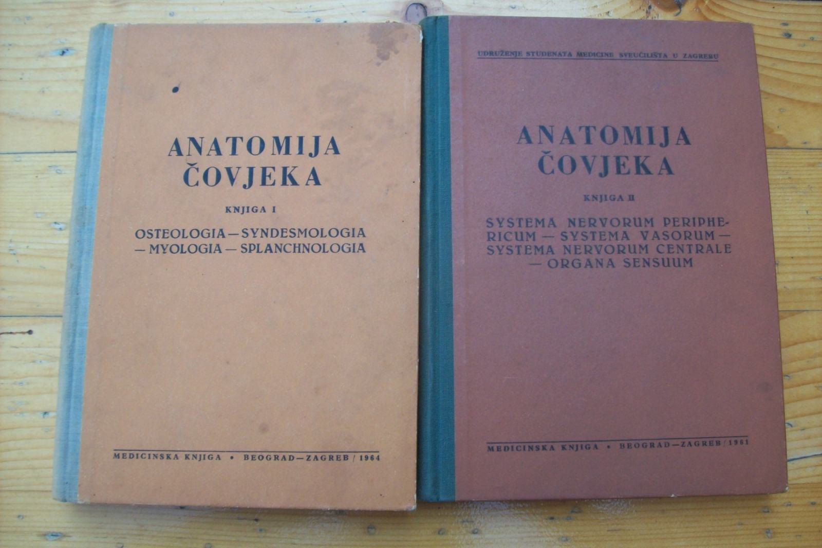 ANATOMIJA ČOVJEKA I i II