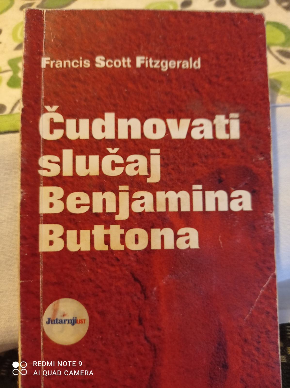 Knjiga - Čudnovati slučaj Benjamina Buttona F. S. Fitzgerald