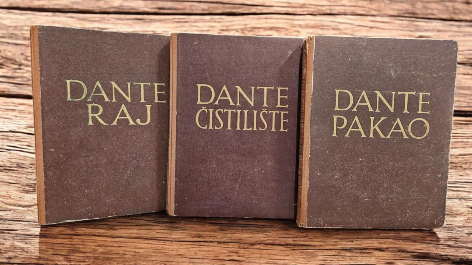 Dante Alighieri: Božanstvena komedija - Pakao, Čistilište, Raj