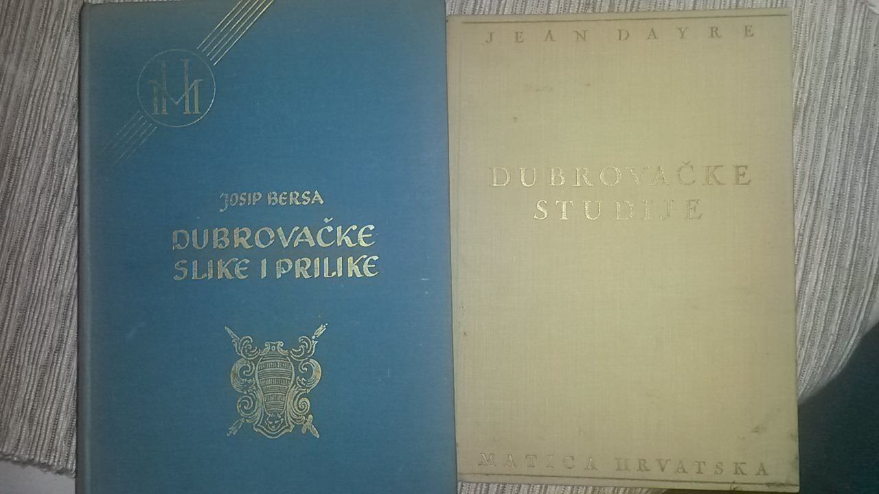 DUBROVAČKE SLIKE I PRILIKE -DUBROVAČKE STUDIJE