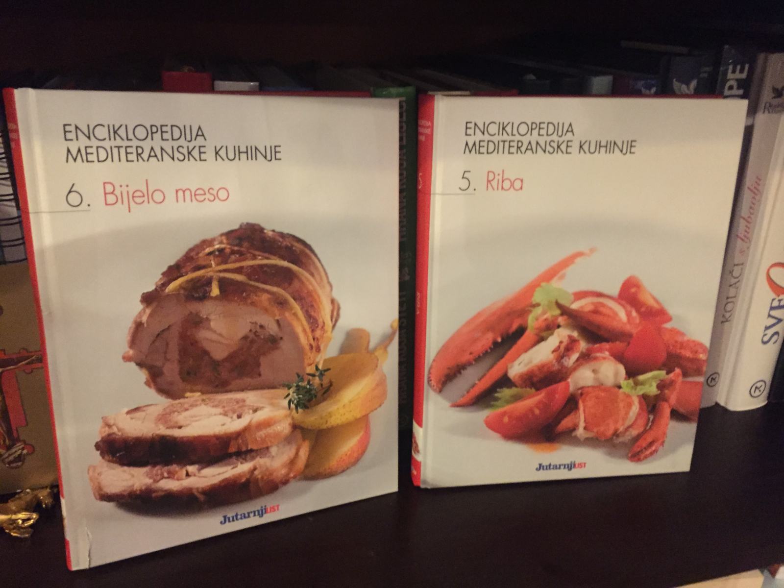 Novo!!! Enciklopedija mediteranske kuhinje - 5. Riba i 6. Bijelo meso